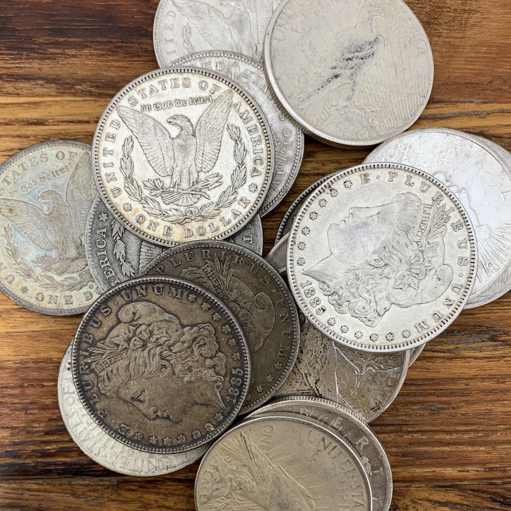Genuine U S Silver Dollars Alaska Mint