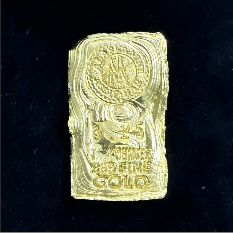 3.25 Ounce Pure Gold Bar - Alaska Mint