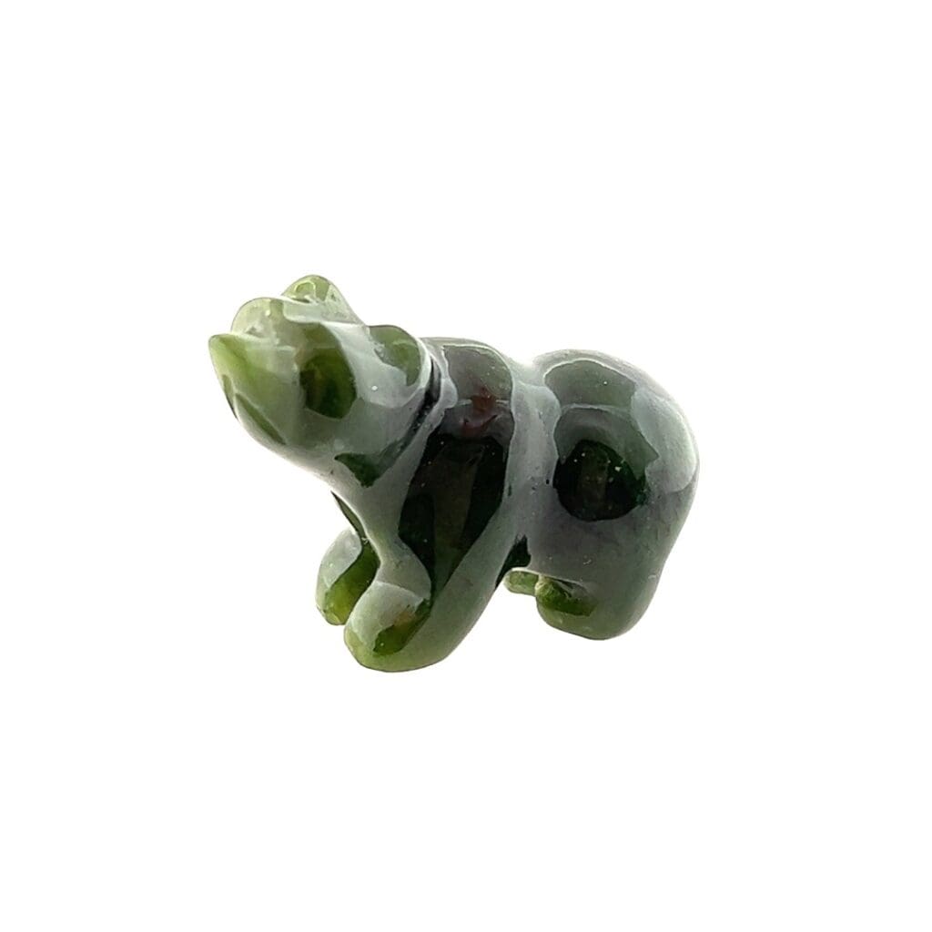 Jade Carving of Bear - Alaska Mint