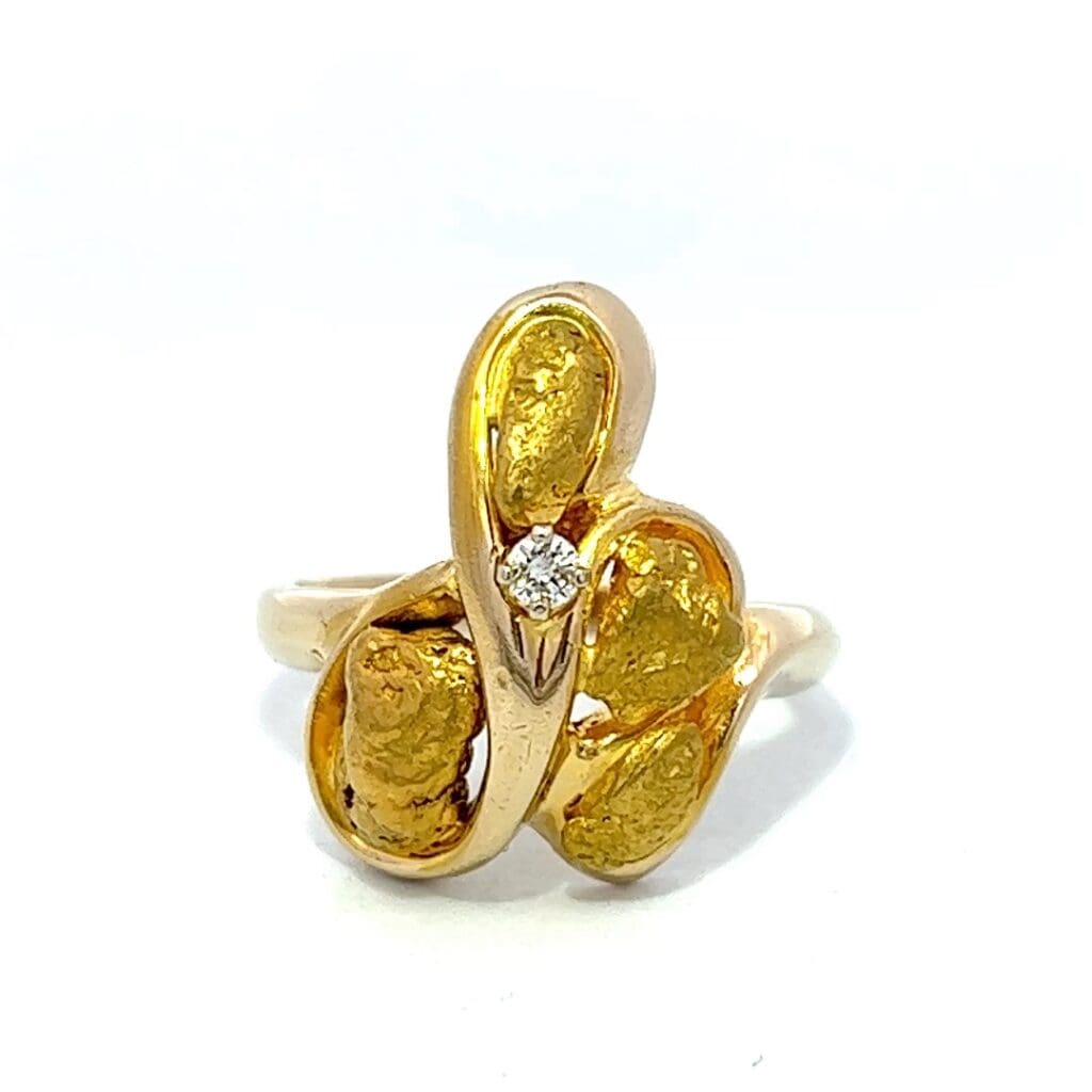 Alaska Natural Gold Nugget Jewelry Anchorage - Alaska Mint